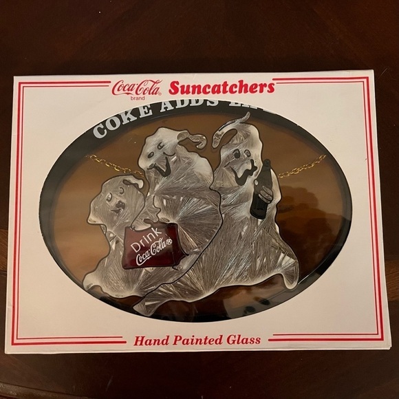 Coca Cola | Art | Coca Cola Suncatcher Coke Adds Life Ghosts Choo Choo ...